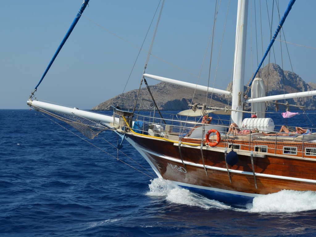 Caicco VGO- Noleggio caicco privato - vacanza in barca in Grecia