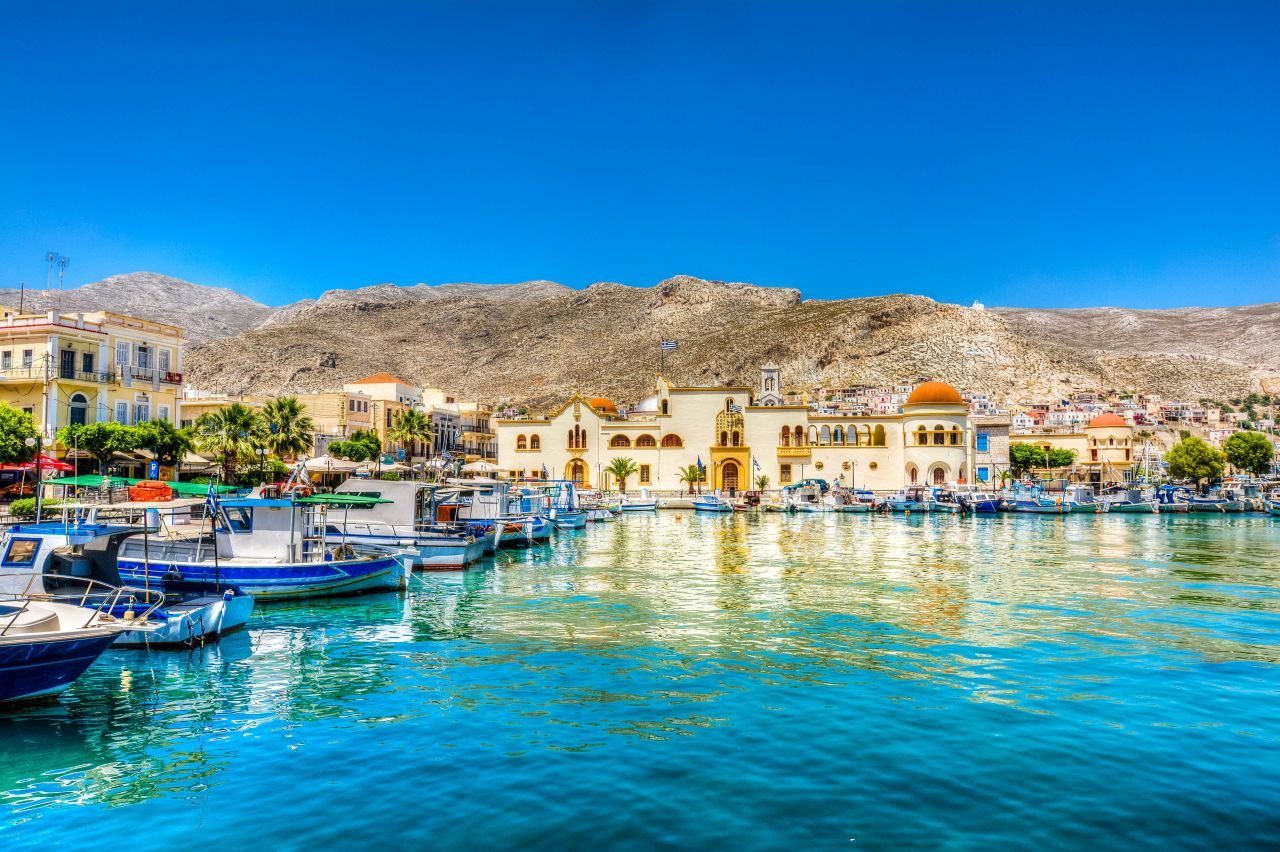Città di Pothia - Capoluogo e portro dell' Isola di Kalymnos